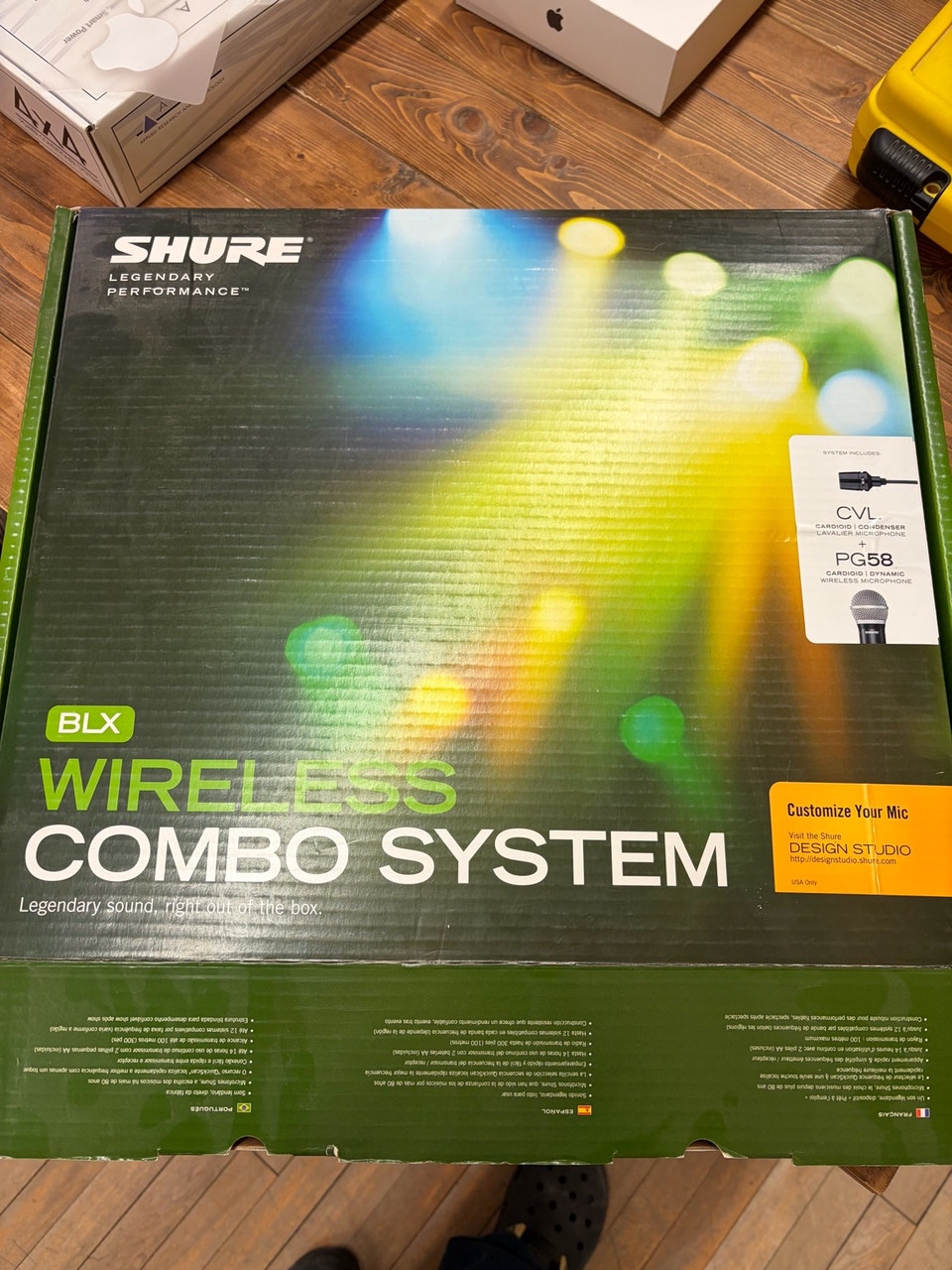 Shure BLX Wireless Combo Mic Set | Pro Audio & Recording Equipment ...