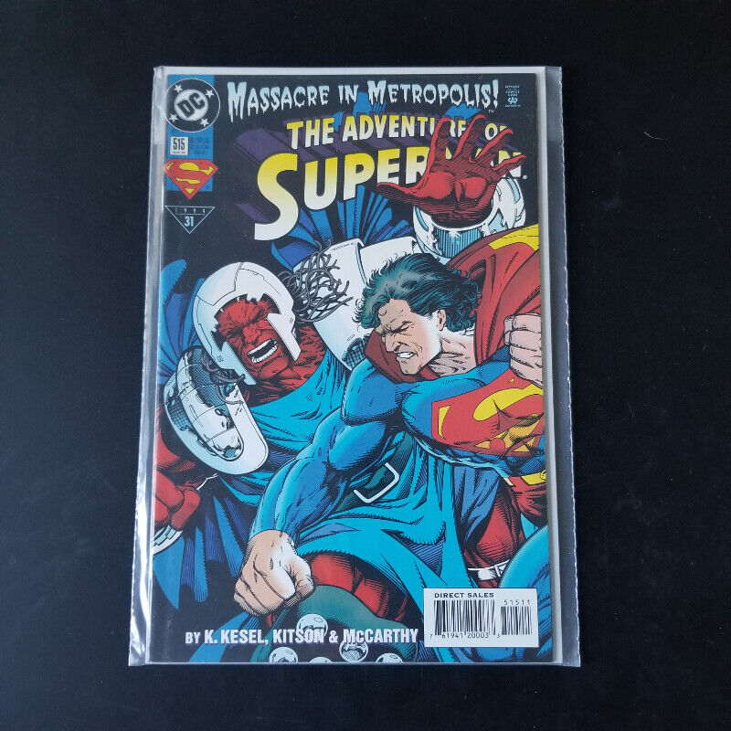 The Adventures of Superman - DC Comics - issue 515 - August 1994 | Comics & Graphic Novels ...