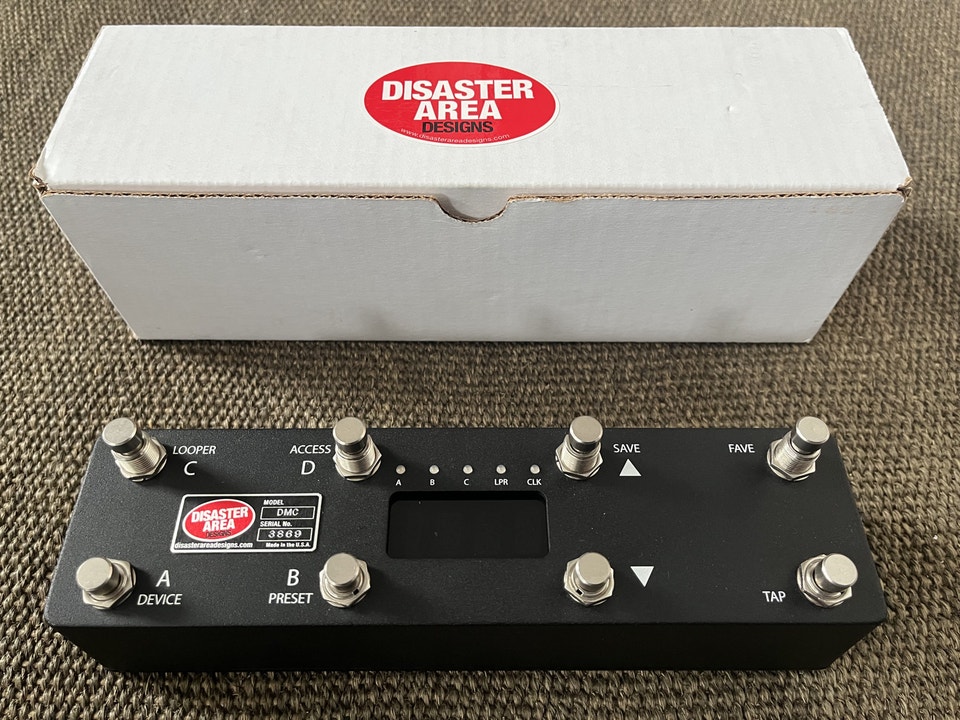 Disaster Area Designs DMC-8 Gen3 MIDI Controller Pedal | Amps & Pedals ...