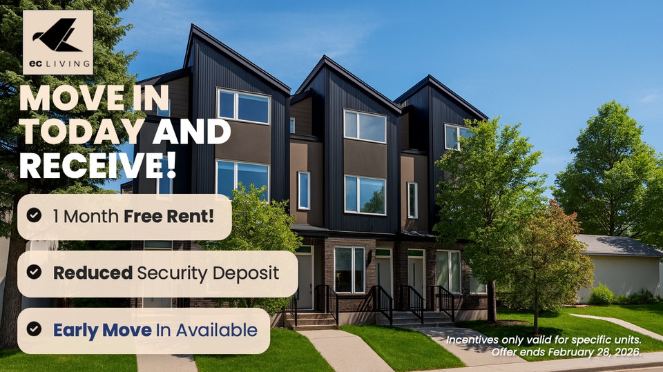 Confederation Park Luxury Townhomes | Long Term Rentals | Calgary ...