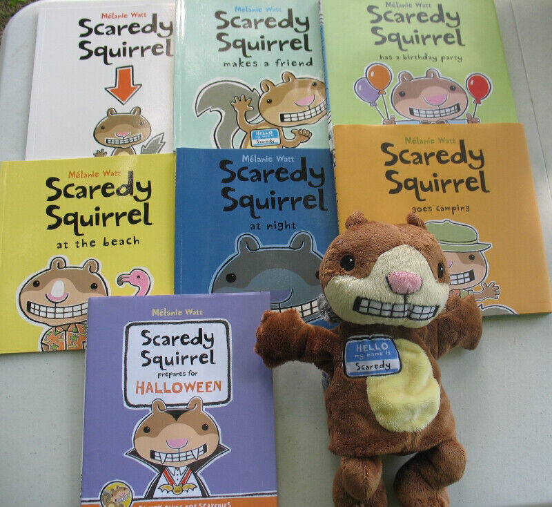 Scaredy Squirrel , Chester books by Melannie Watt | Children & Young ...