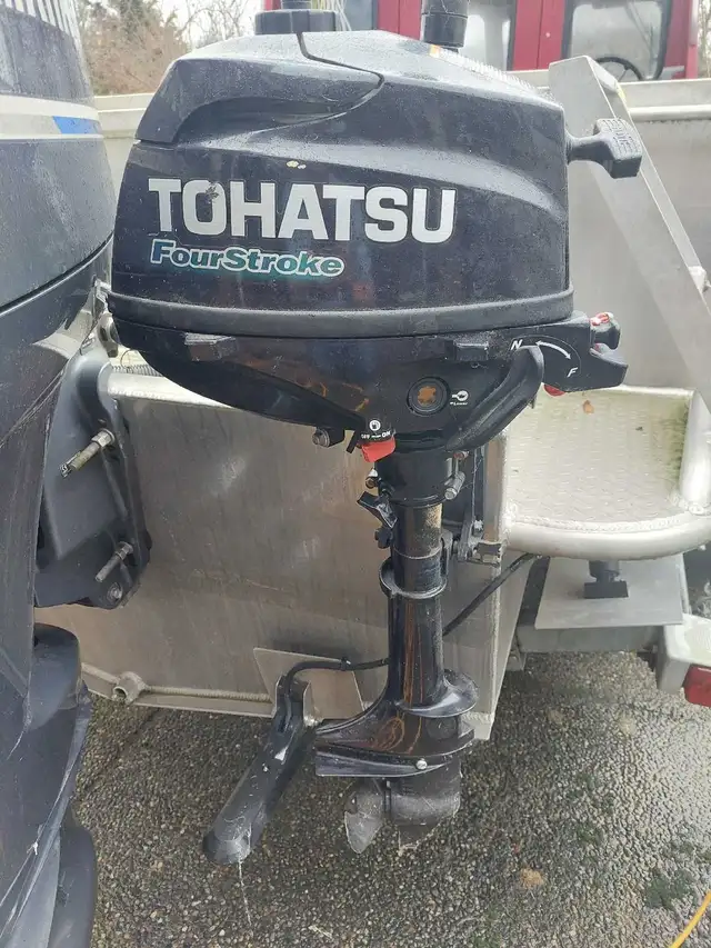 3.5 hp 4 stroke Tohatsu outboard | Powerboats & Motorboats | Tricities/Pitt/Maple | Free local ...