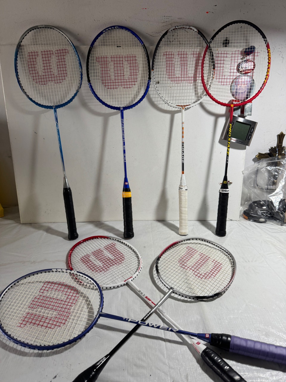 WILSON BADMINTON RACKETS, RACKET, RACQUETS, SHUTTLES, BIRDIES, | Tennis ...
