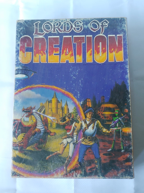 RPG Lords Of Creation Game Box - Rules Book of Foes Vintage 1984 | Arts ...