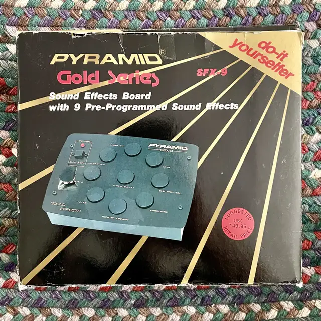NOS Pyramid Gold Series SFX-9 sound effects board | Pro Audio ...