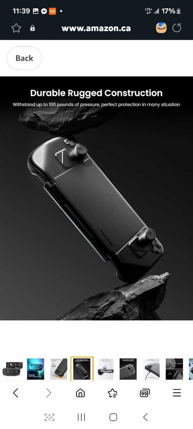 tomtoc Armor Case for Steam Deck/OLED, Steam Deck Hard Shell, Sl | Toys ...