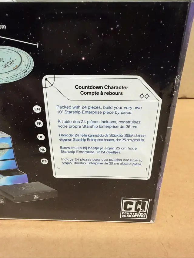 Numskull Star Trek U.S.S. Enterprise NCC-1701-D Advent Calendar | Arts ...