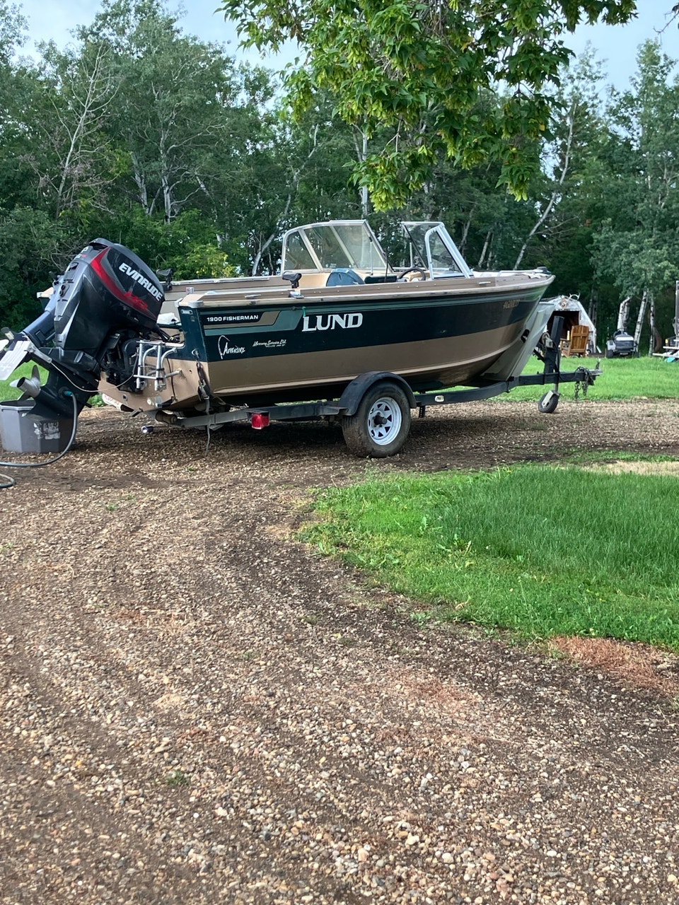 1998 Lund 1800 fishermen | Powerboats & Motorboats | Strathcona County | Free local classifieds ...