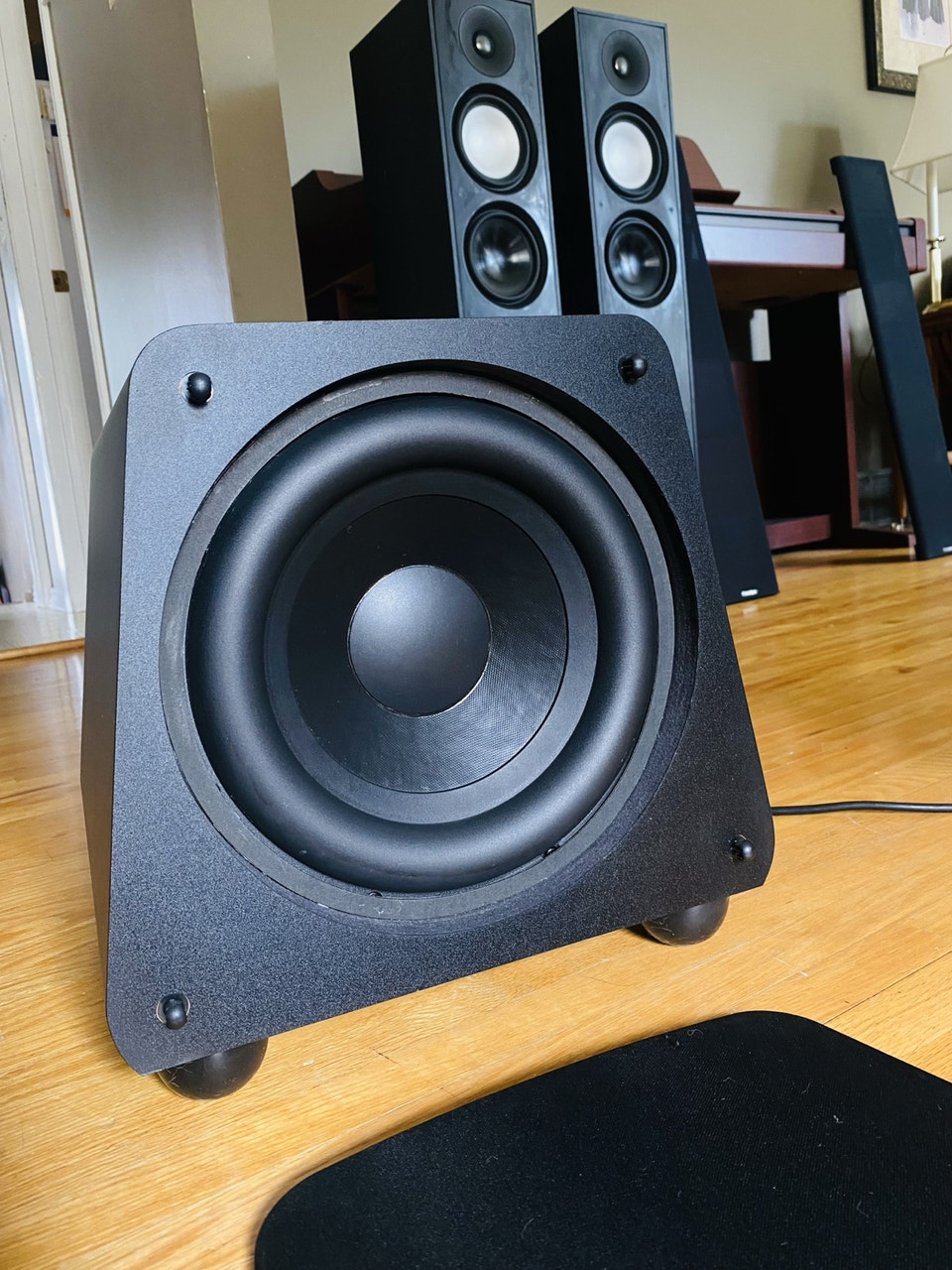 GoldenEar ForceField 4 Powered 1200 watt 10” Subwoofer | Stereo Systems ...