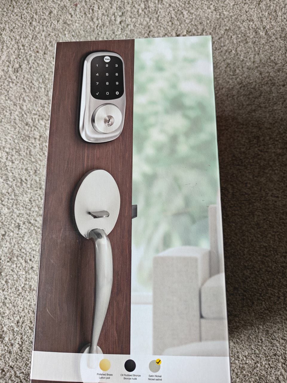 Yale Entry Handleset with Assure Touchscreen Smart lock | Windows ...