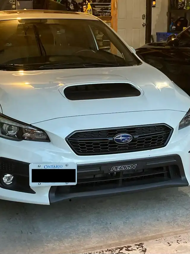 Subaru WRX license plate relocator and plate delete kit | Auto Body ...