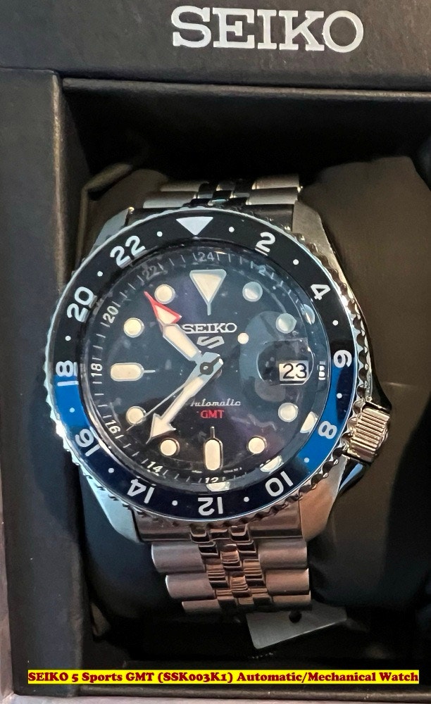 SEIKO 5 Sports GMT (SSK003K1) Automatic/Mechanical Watch=LNIB= | Arts ...