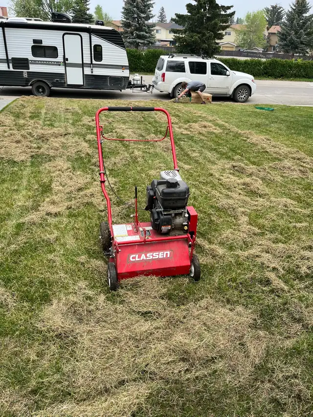 Two Dads and a Aerator Fall Lawn Aeration | Lawnmowers & Leaf Blowers ...