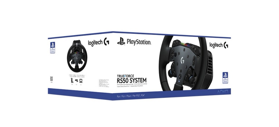 Logitech G RS50 System, 3-Piece Sim Racing Steering Wheel | Other ...