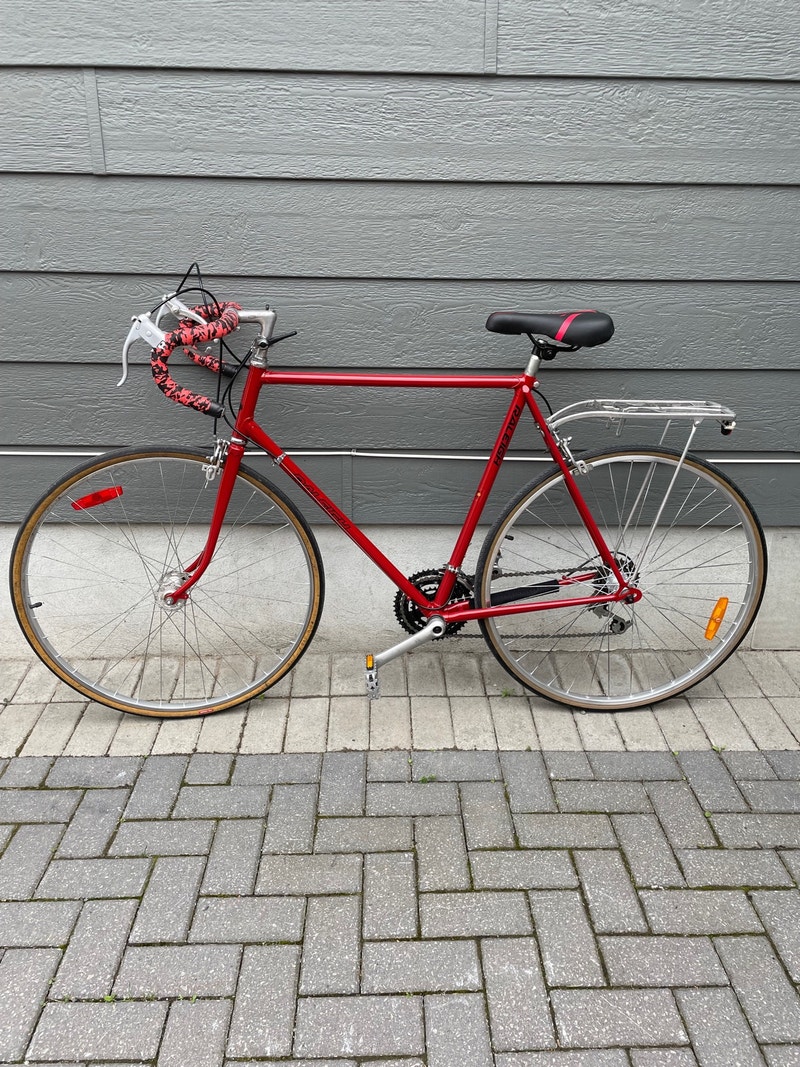 Vintage RALEIGH Commuter Road Bike With Rear Cargo Rack! | Road ...