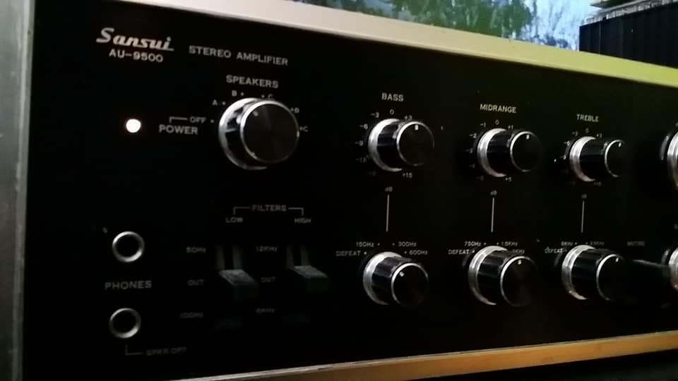 Sansui AU-9500, Top of the line amplifier, the best of Sansui | Stereo ...
