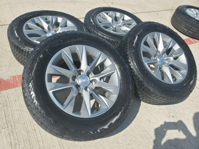 2021/2022 Chevy Tahoe Silverado High County OEM wheels and tires ...