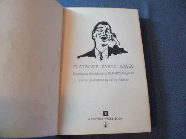 PLAYBOY'S PARTY JOKES-RARE 1963 POCKET BOOK-PLAYBOY PRESS BOOK! | Autre ...