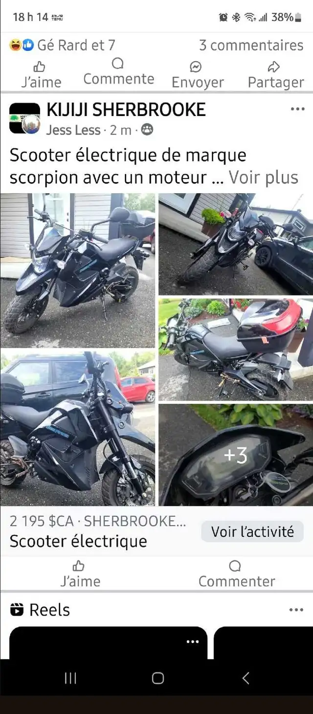 moto semi trail semi route de marque scorpion electric | Other ...