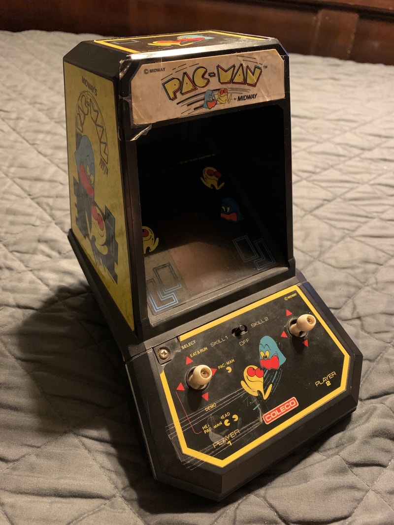 Vintage 80’s Coleco Pac-Man Table Top Arcade | Arts & Collectibles ...
