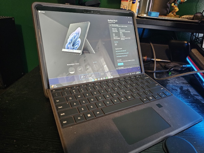 Surface pro 9 i7 16gb 500gb + warranty + package | Laptops | City of ...