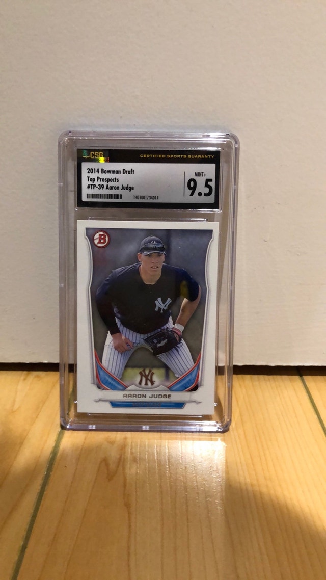 Aaron Judge rookie and draft pick cards | Arts & Collectibles | City of ...