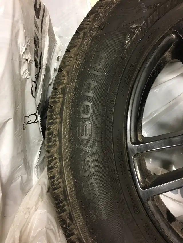 All 4 rims and winter tires rims are 18” the tires are 255/R60/1 | Cars ...