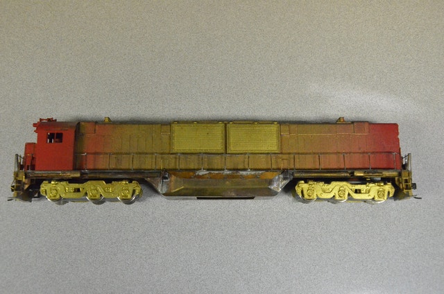 HO Scale Brass Model Trains FM H-24-66 ALCO DH-643 Samhongsa CP ...