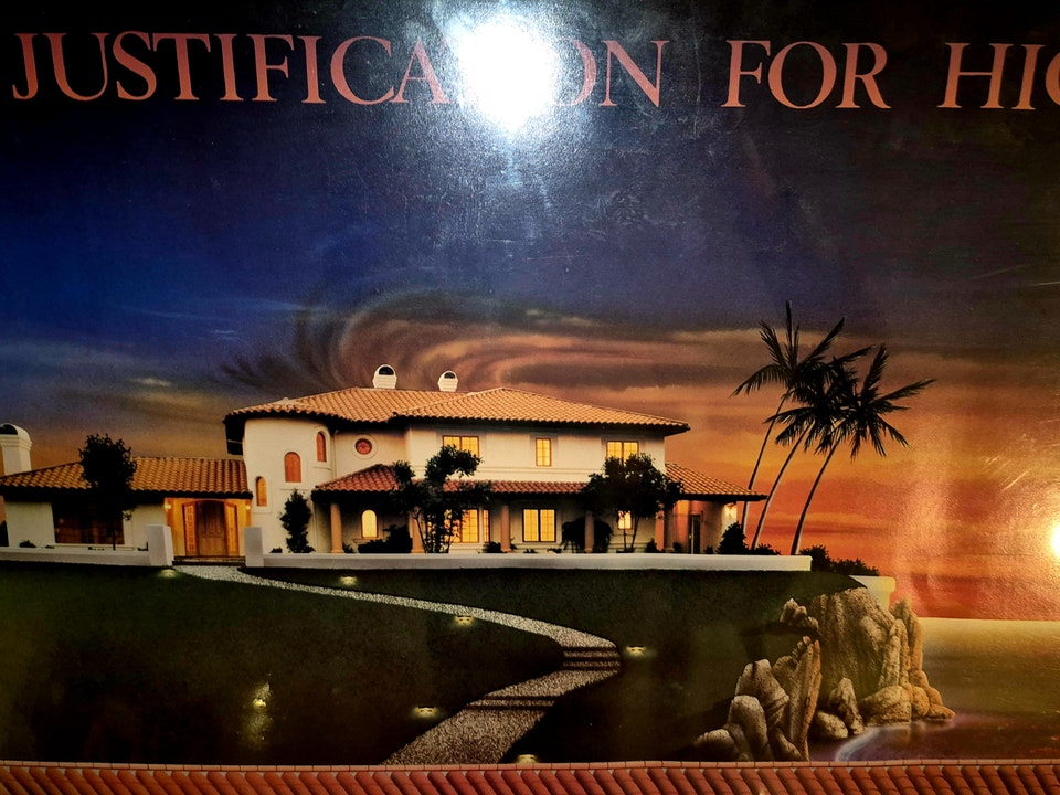 JUSTIFICATION FOR HIGHER EDUCATION Poster © 1989 Visual Concepts | Arts ...