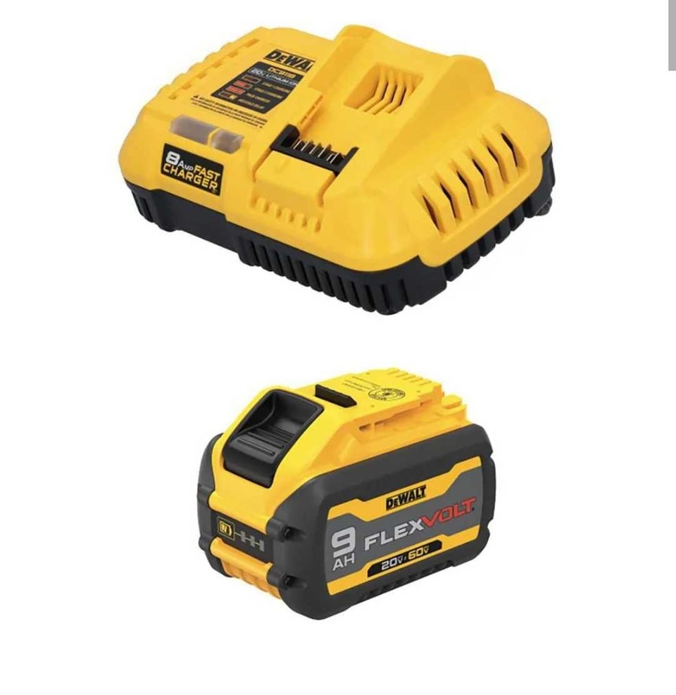 DEWALT 20V/60V MAX FLEXVOLT 9.0 AH Battery and Charger Kit | Power ...
