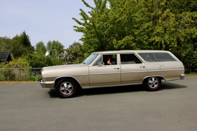 1964 CHEVROLET CHEVELLE MALIBU WAGON, factory 4 speed. | Classic Cars ...