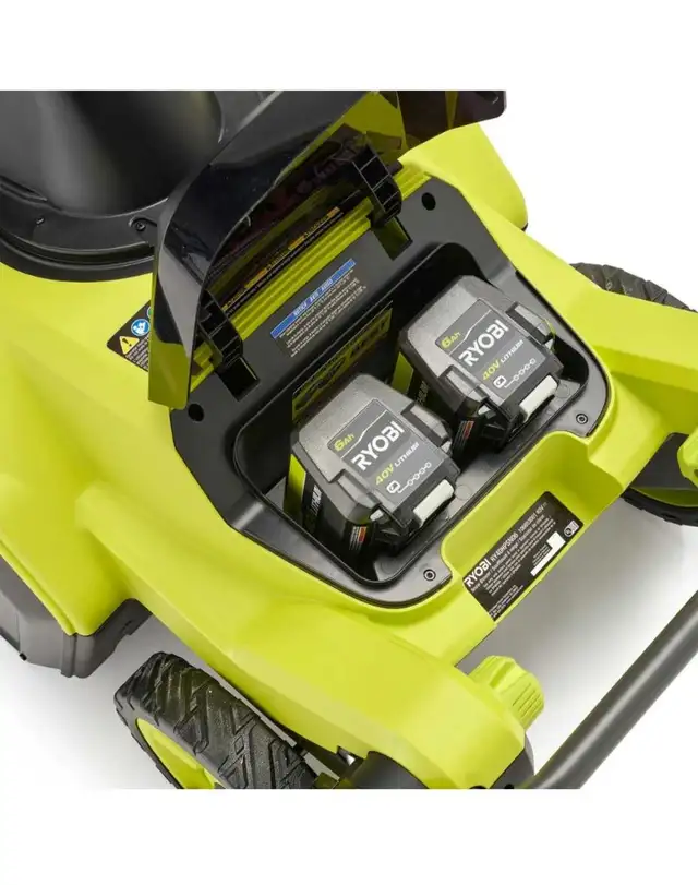 RYOBI 21" Brushless Snow Blower Kit w/ Batteries & Charger ...