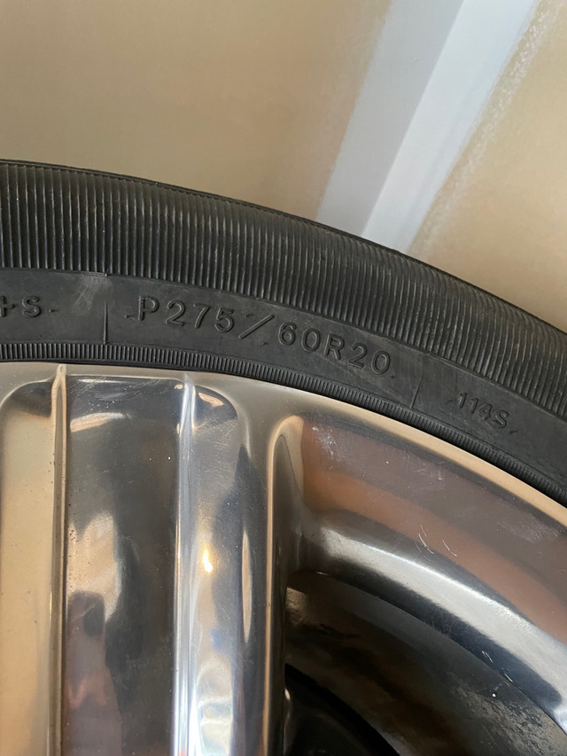 Set of (4) 275/60 R20 Wheels | Tires & Rims | Edmonton | Kijiji