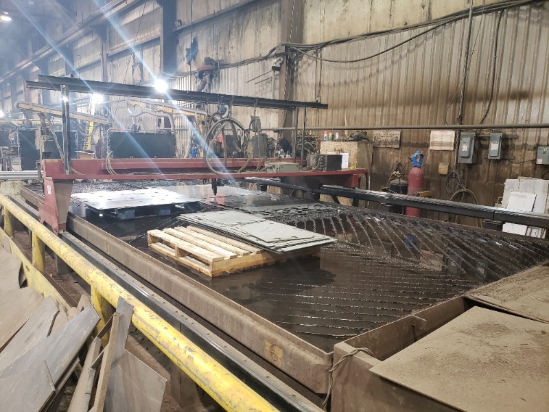 MESSER Cutting Table (Hyperterm & Oxy) Cutting Size 10’x24’ | Other ...