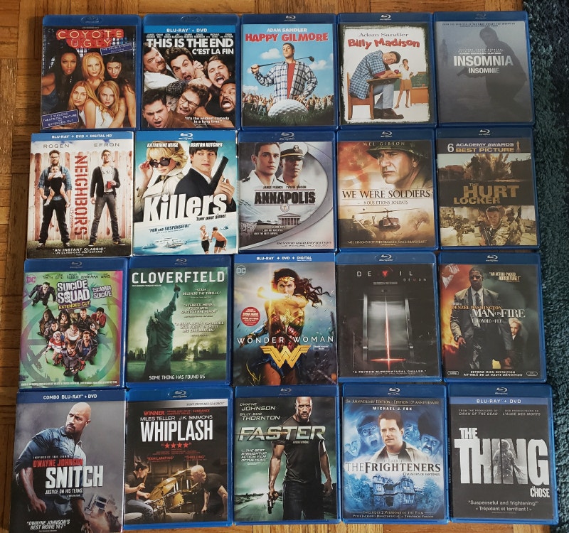 Blu-ray's For Sale! | CDs, DVDs & Blu-ray | Ottawa | Kijiji