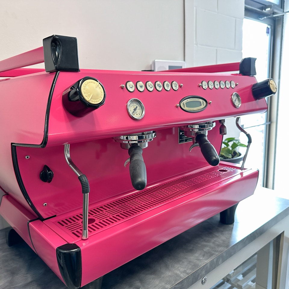 La Marzocco GB5 Refurbished Espresso Machine - Barbie Pink ...