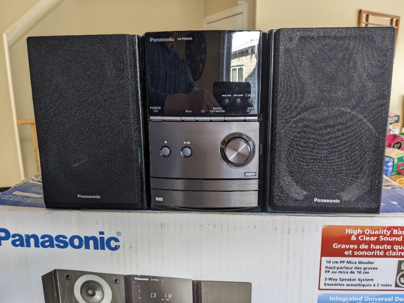 Panasonic Micro Hi-FI System - with FM/DAB, Radio, CD Player | Stereo ...