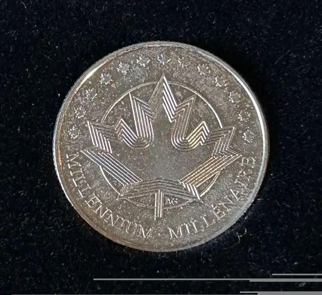 1999-2000 Canada Post Souvenir Millennium Dove Coin and Stamps i | Arts ...