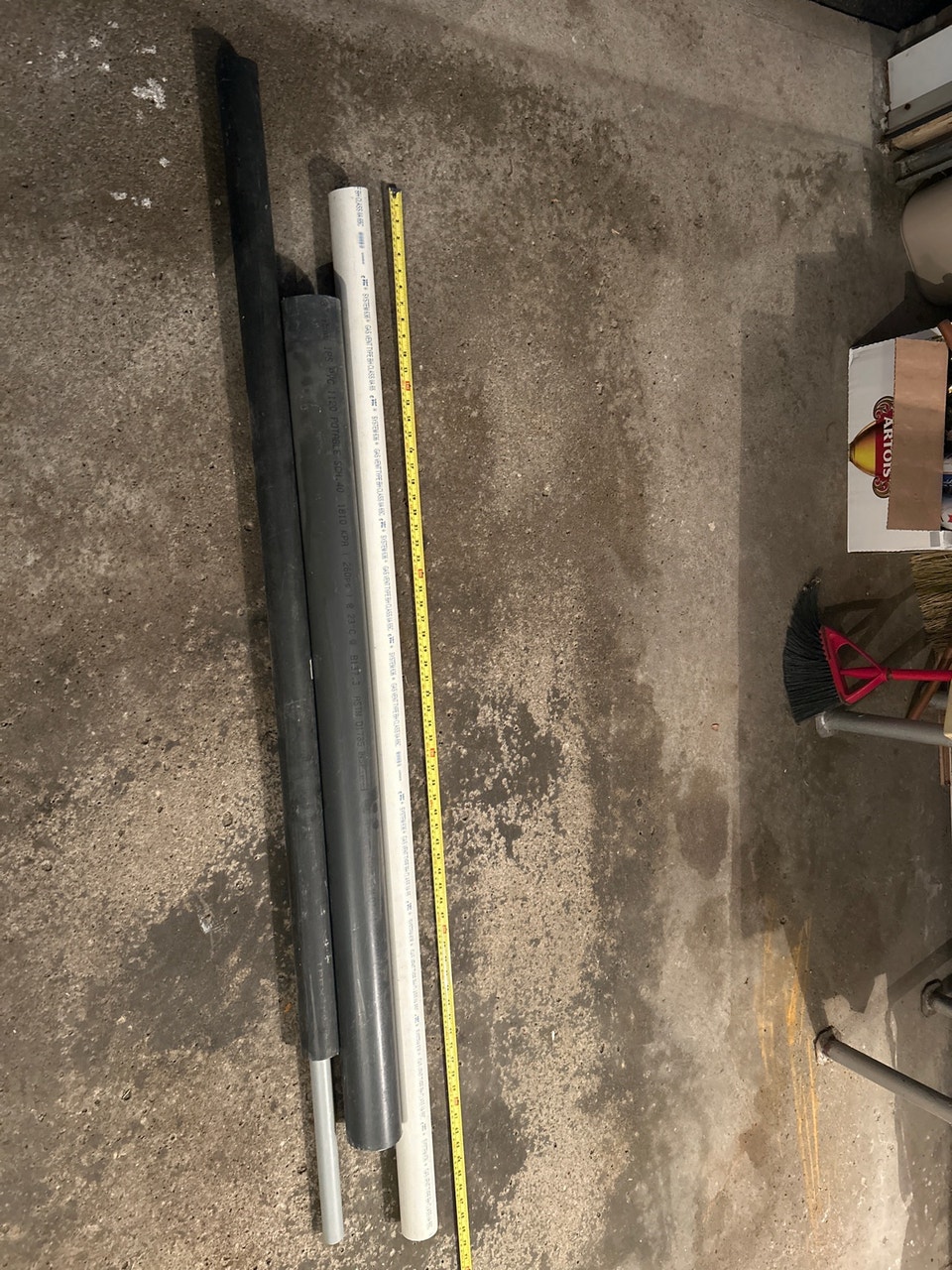 2 & 3” abs pipe and white gas vent pipe | Free Stuff | City of Toronto ...