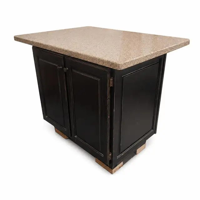Kitchen Island with Granite-SK037 | Cabinets & Countertops | St ...