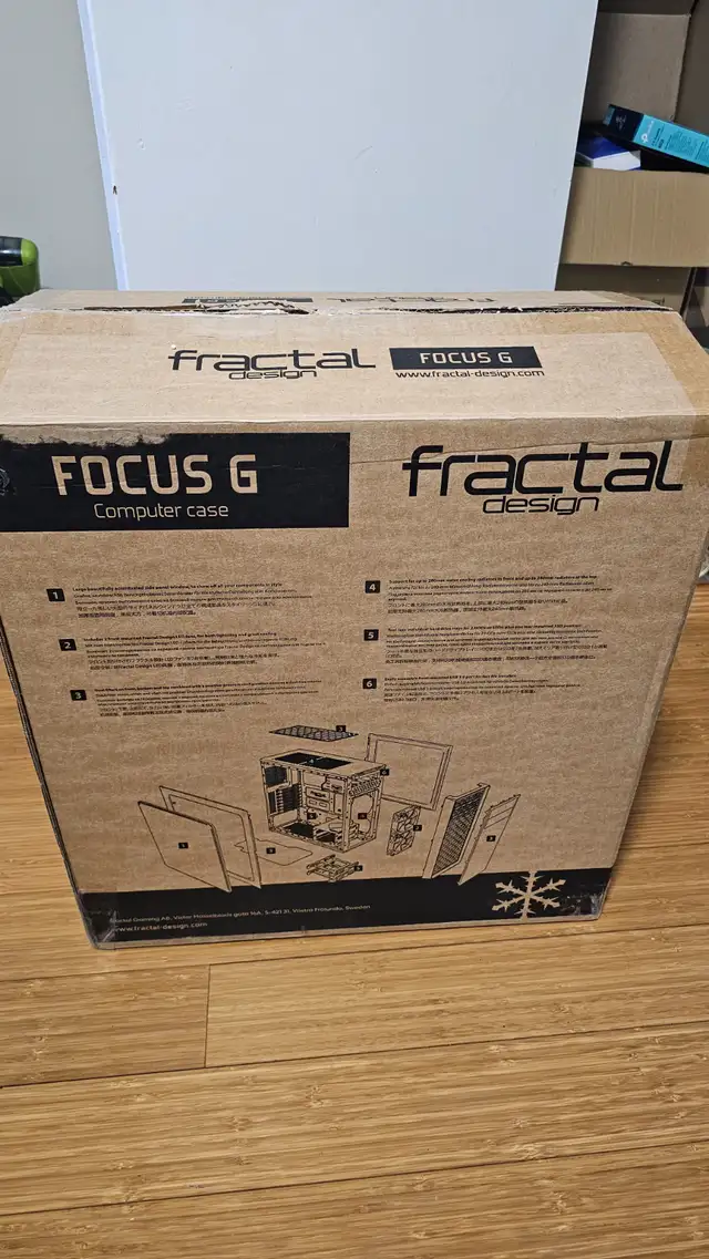 Fractal Design Focus G Black Mid Tower Computer Case | System ...