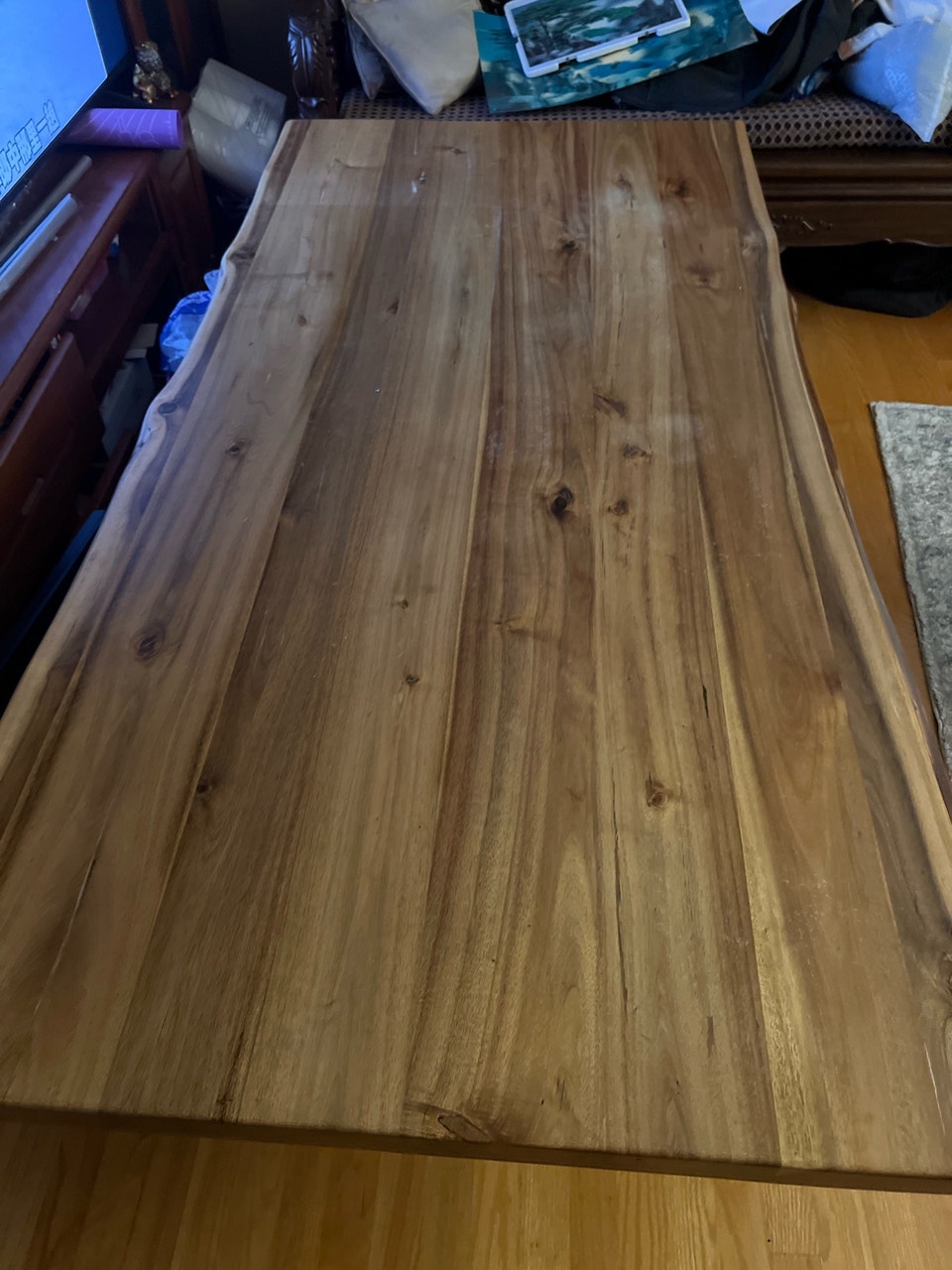 Acacia Wood Live Edge Dining Table top | Dining Tables & Sets | City of ...