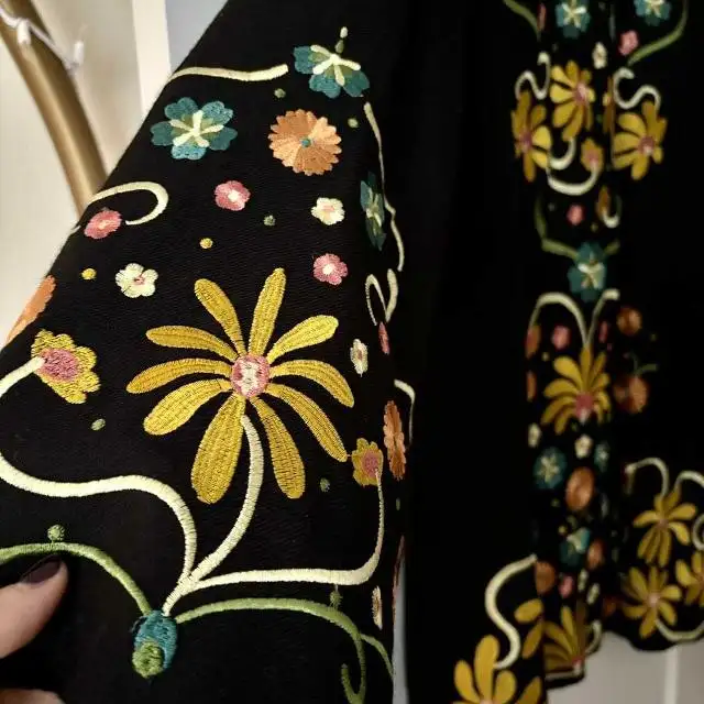 The Hippie Shake Vintage-inspired wool embroidered mini dress | Women's ...