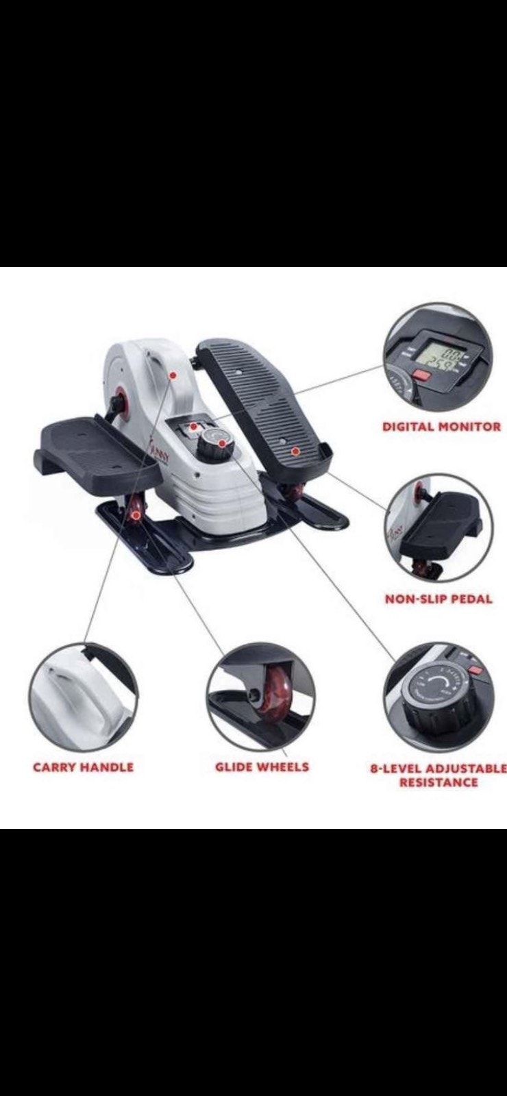 Exerciseur elliptique à pédales magnétique Sunny **NEUF** | Appareils d ...