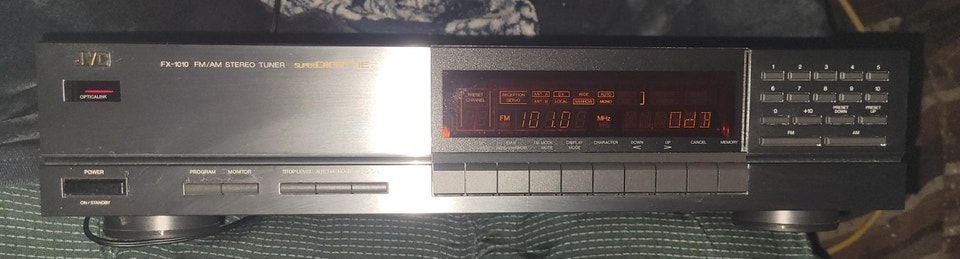 jvc fx1010 top of the line tuner at the time excellent shape | Stereo ...