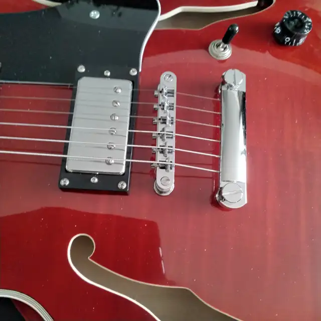 GIBSON HALLOW BODY ELECTRIC GUITAR A BUITTIFFULL COPY | Guitars | City ...