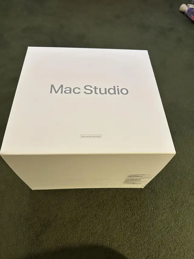 RARE MAC STUDIO STOCK: 96GB & 256GB memory | Desktop Computers | City ...