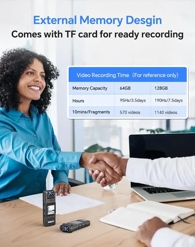 Boblov A23 Small Body Camera, 1080P Video Recorder(64GB) | Cameras ...