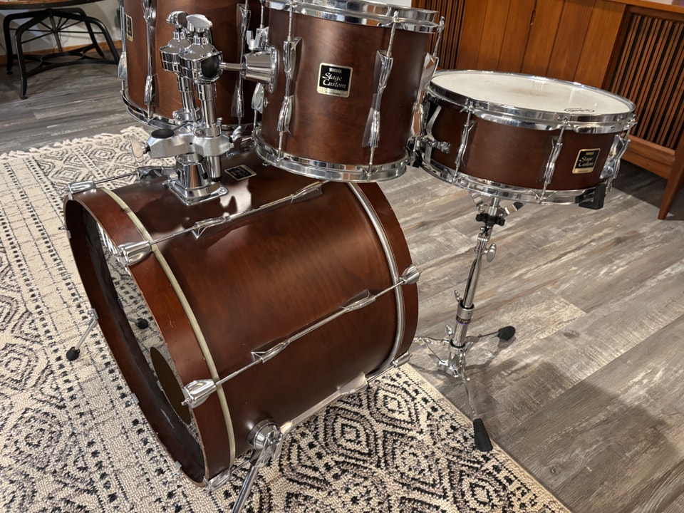 YAMAHA VINTAGE GEN1 STAGE CUSTOM SHELL PACK 5 PC | Drums & Percussion ...