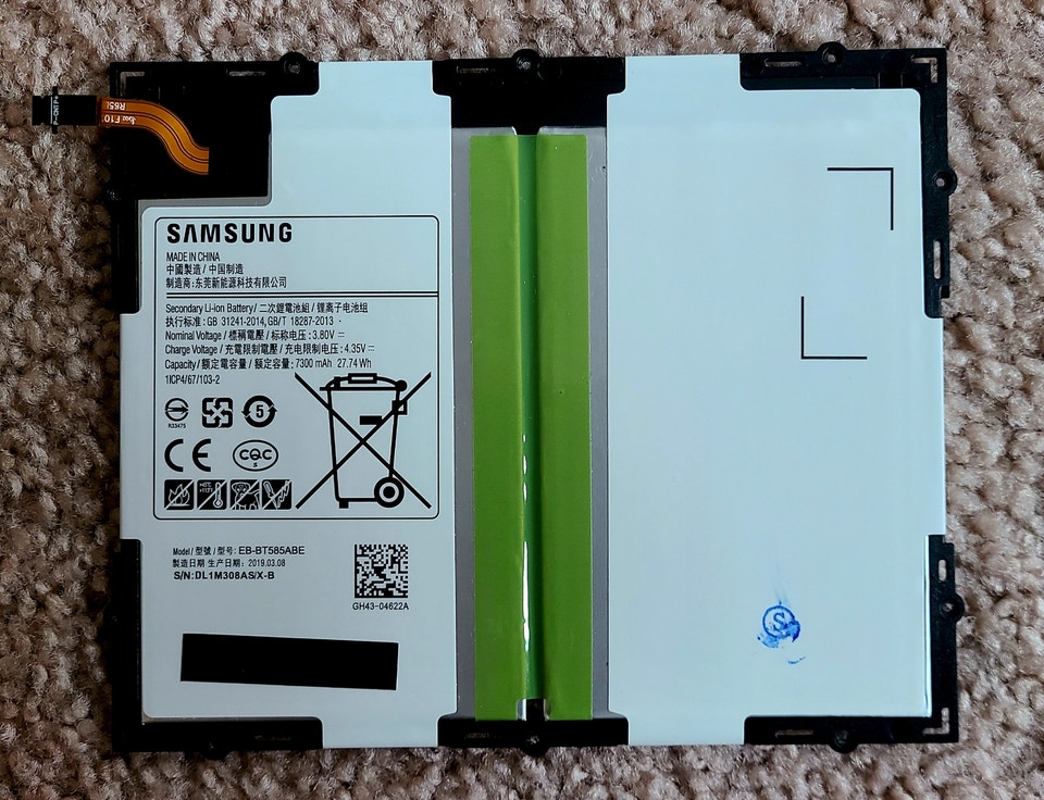 Samsung OEM replacement battery for Galaxy Tab A 10.1 series | Cell ...